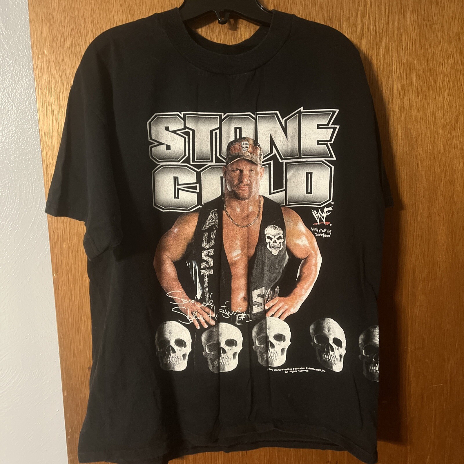 Vintage 2000 WWF STONE COLD STEVE AUSTIN 3:16 Wrap ar… - Gem