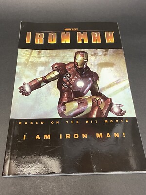IRON MAN I AM IRON MAN BASED ON THE MOVIE MARVEL PAPERBACK BOOK GRAPHIC ...
