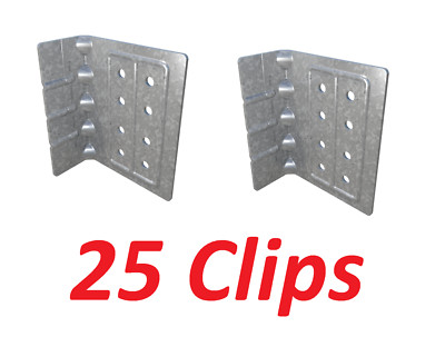 UNI-CLIP END CLIP UCEC 3-1/2" 14 GAUGE RIGID CONNECTION CLIP (25 Clips ...