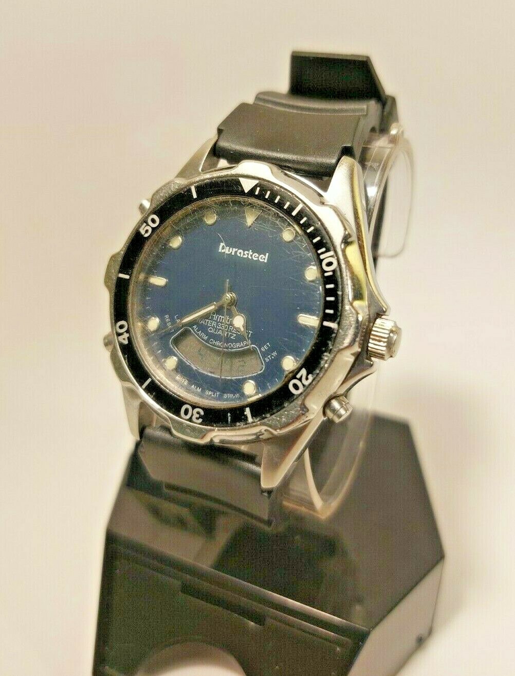 Armitron Durasteel All Sport Analog Digital Dive Watch | eBay