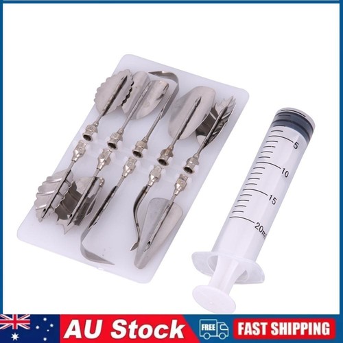 10Pcs Gelatin Jelly Art Tools with Syringe Tool Flower Cake Decorating ...