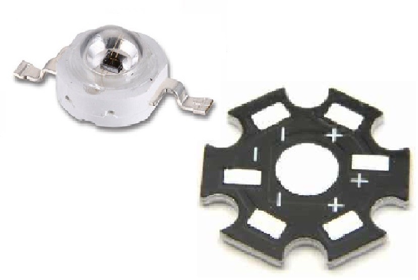 Hi-Power LED 1W Infrarot 940nm +STAR | eBay