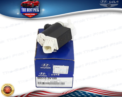 ⭐GENUINE⭐ FRONT Windshield Washer Pump for Hyundai Kia 2005-2016 ...