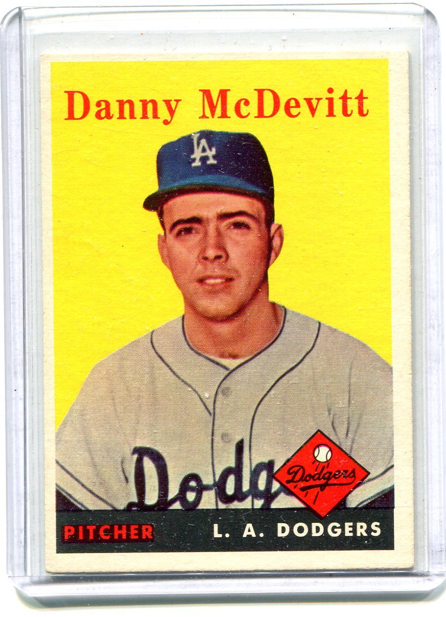1958 Topps - Danny McDevitt #357 (RC) for sale online | eBay