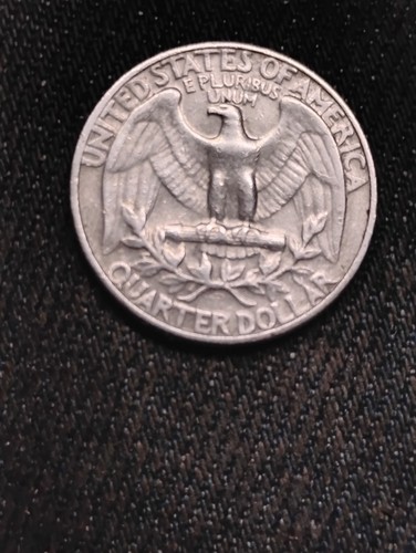 1965 Washington Quarter No Mint Mark Rim Letter Edge Flat Tons Errors ...