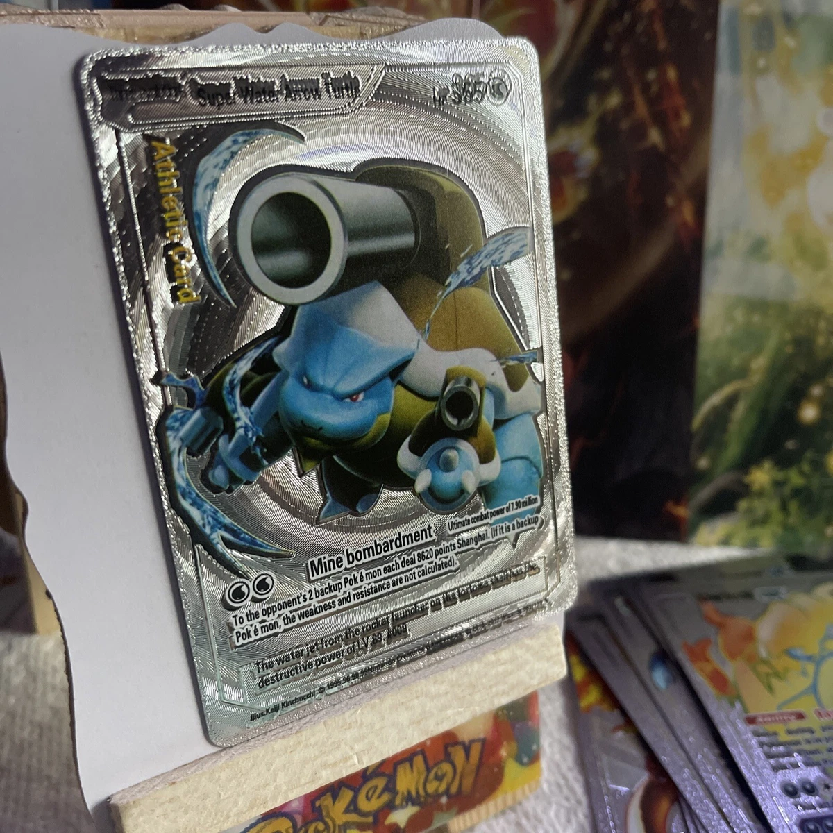 Mine Turtle Pokemon Card