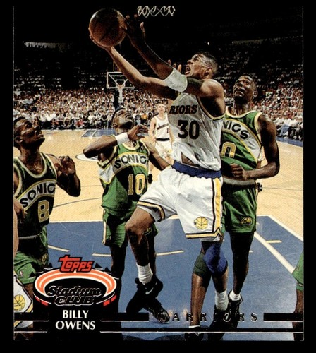 Stadium Club 1992 Billy Owens #236 Golden State Warriors | eBay