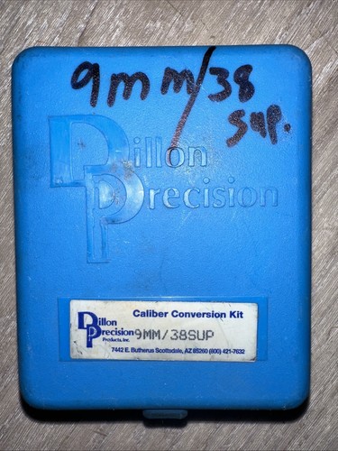 DILLON PRECISION 9MM 38 SUPER 550 RL CALIBER CONVERSION KIT | eBay