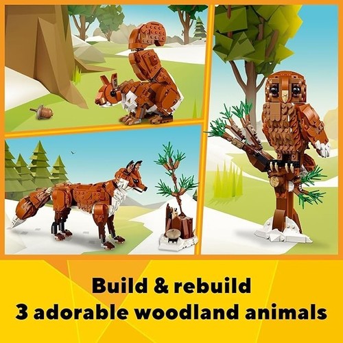 LEGO CREATOR: Forest Animals: Red Fox (31154) for sale online | eBay