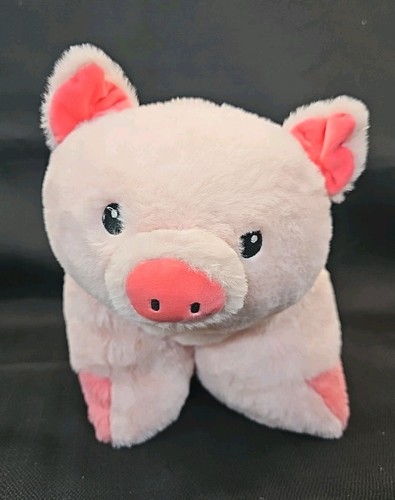 Smoochy Pals Pink Pig Cuddler Pillow 17" Plush | eBay