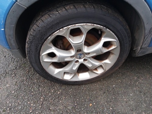 FORD KUGA WHEELS AND TYRES 235 45 R19 TYRES LITTLE USED GREAT TREAD ...