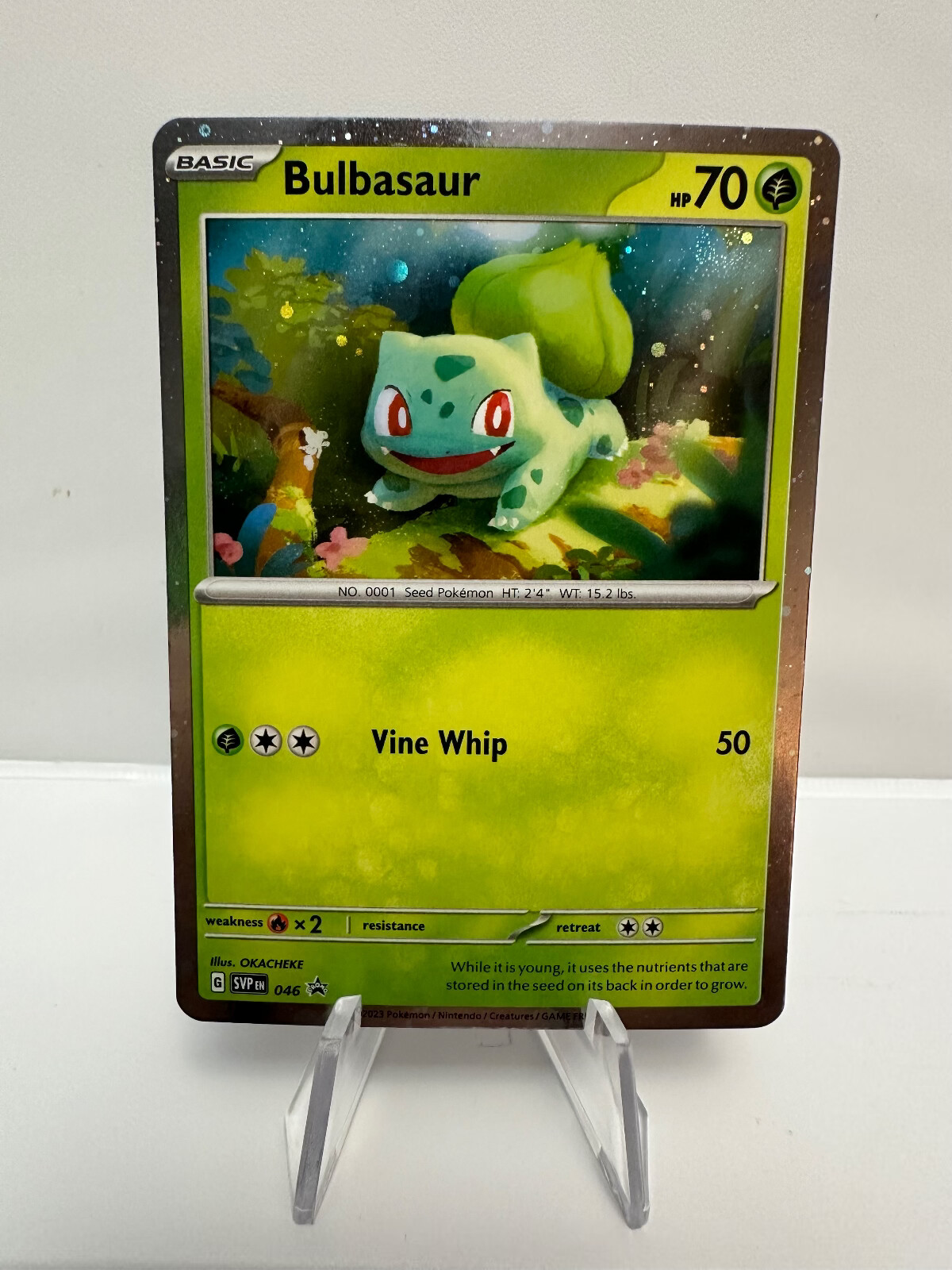 Bulbasaur 046 - Scarlet & Violet - Black Star Promo - Pokémon TCG - NM | eBay