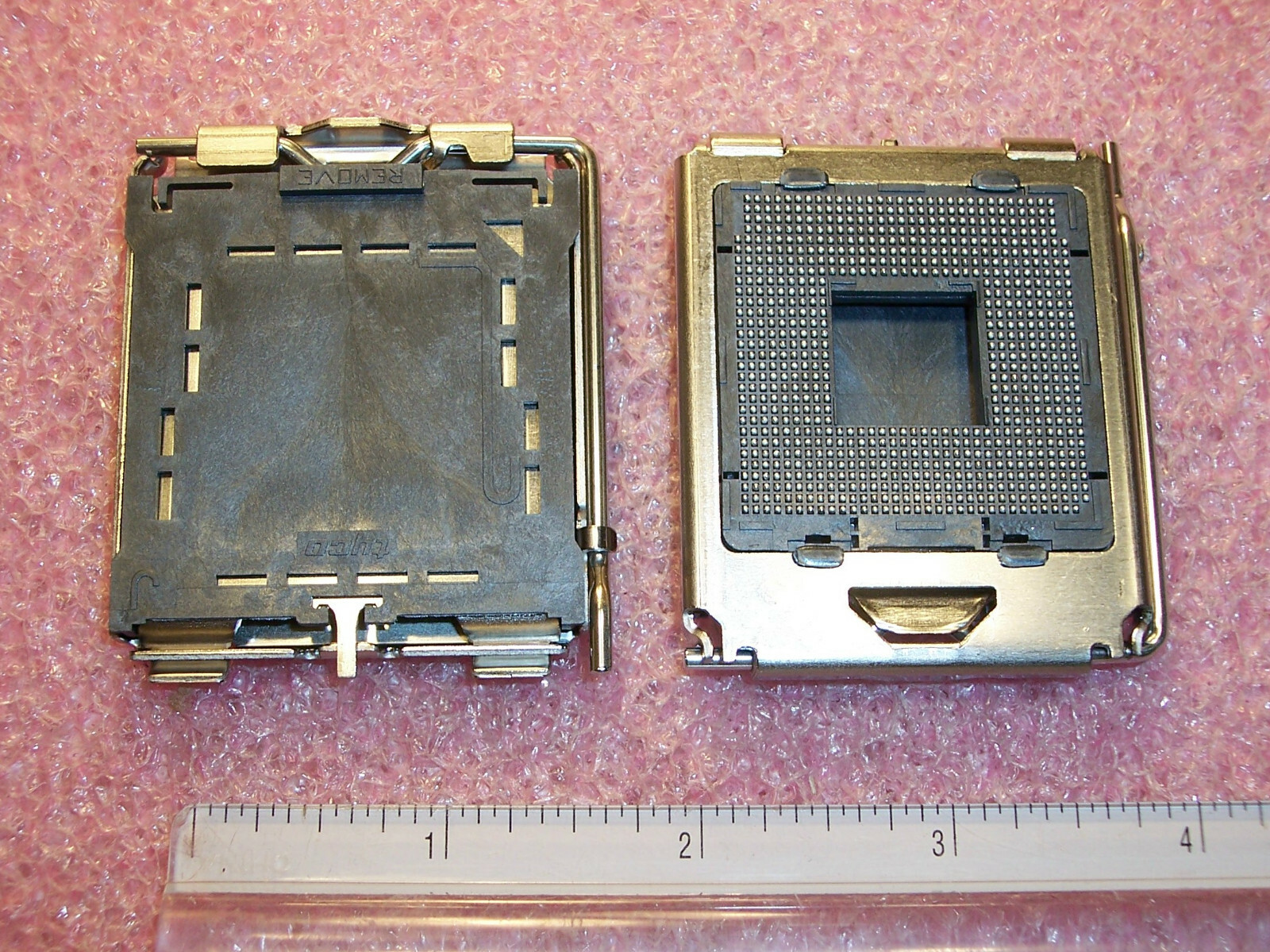 QTY (2) 771 POSITION LGA771 LAND GRID ARRAY SOCKETS LEVER 1-1747890-4 ...