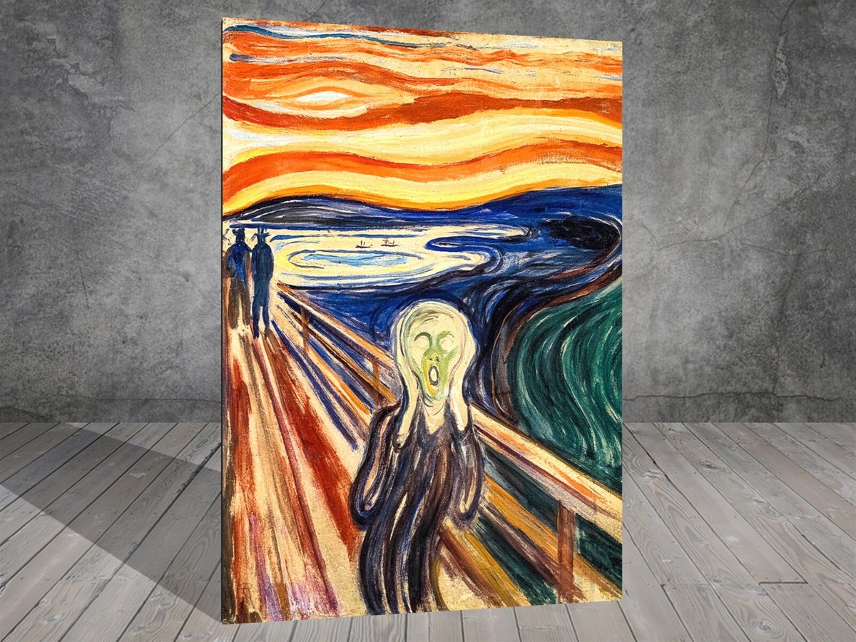 The Scream Of Nature Painting By Edvard Munch