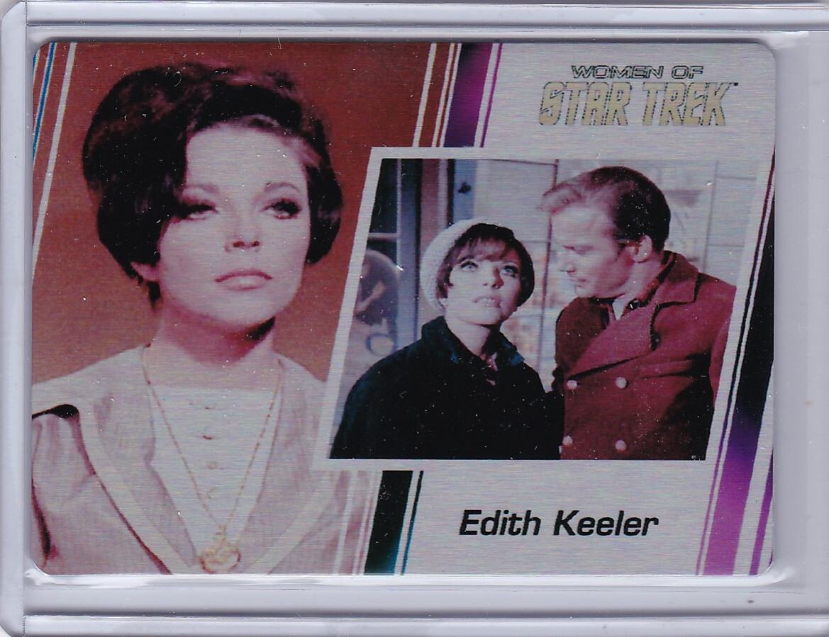 THE WOMEN OF STAR TREK 2017 50TH ANNIVERSARY P1 METAL CASE TOPPER EDITH ...