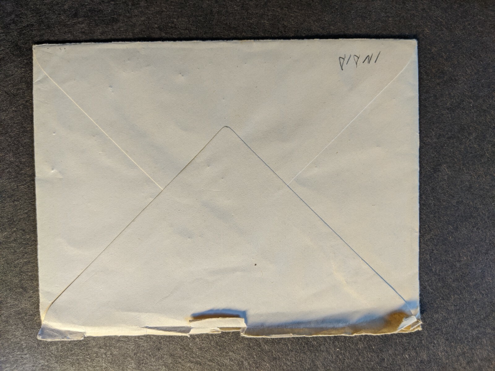 APO 490 MOHANBARI, INDIA 1944 WWII Army Cover 1332 AAFBU w/ Christmas ...