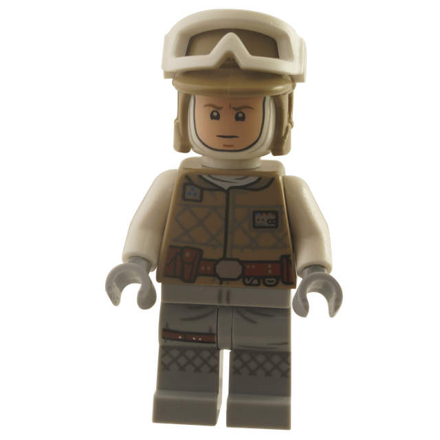 Lego Minifigure Luke Skywalker (Hoth - Balaclava Head) sw1143 for sale ...