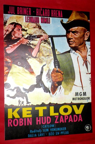 CATLOW 1971 YUL BRYNNER RICHARD CRENNA LEONARD NIMOY WESTERN EXYU MOVIE ...