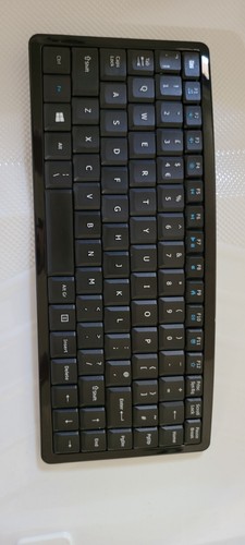 ACCURATUS - Curve Mini Wireless Contoured Keyboard, Black -US Model | eBay