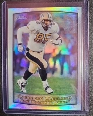 1999 Topps Chrome Cameron Cleeland REFRACTOR card #7 - N.O. Saints | eBay
