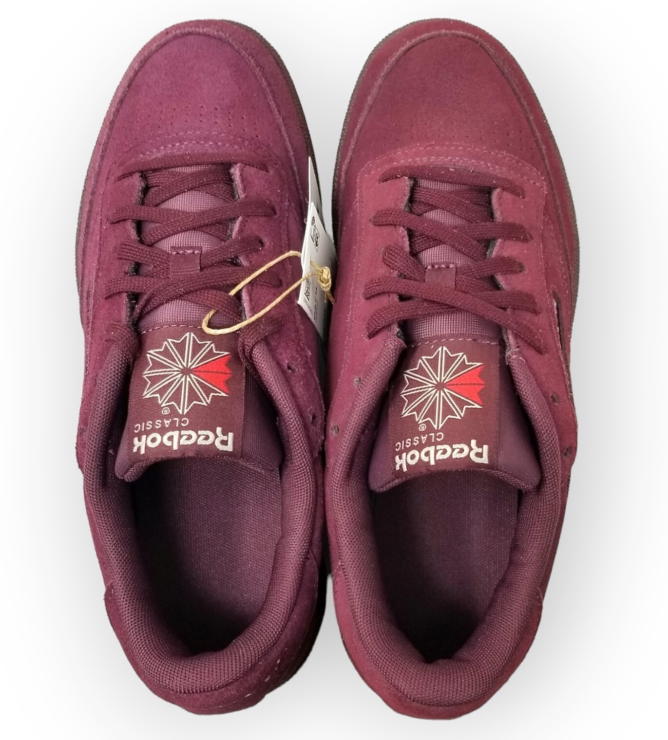 Reebok Club C 85 Maroon/Modern Beige/Grey02 (G57635) - Men's 8.5, Women ...