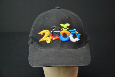 VTG Disney Disneyland 2000 Hat Cap Black Goofy's Hat Co 2824S | eBay