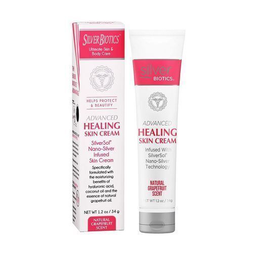 Healing Skin Cream GrapeFruit 1.2 Oz By Silver Biotics (American ...