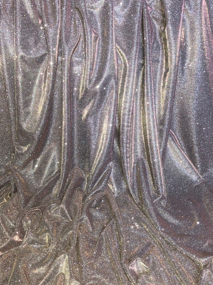 Sparkly Glitter Stretch Moonlight Fabric 58”wide Dress Bridal Costumes ...