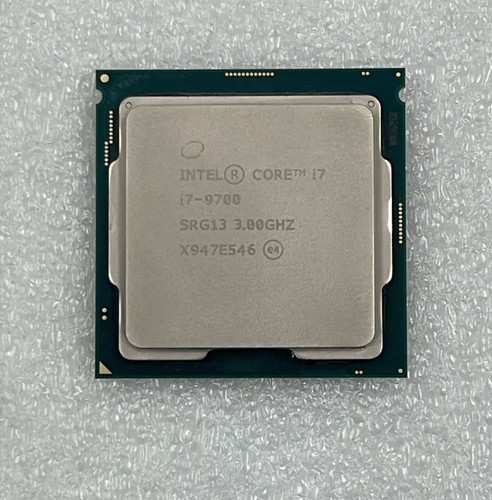 INTEL CORE i7 i7-9700 SRG13 3.00GHZ 6-Core Socket LGA 1151 CPU ...