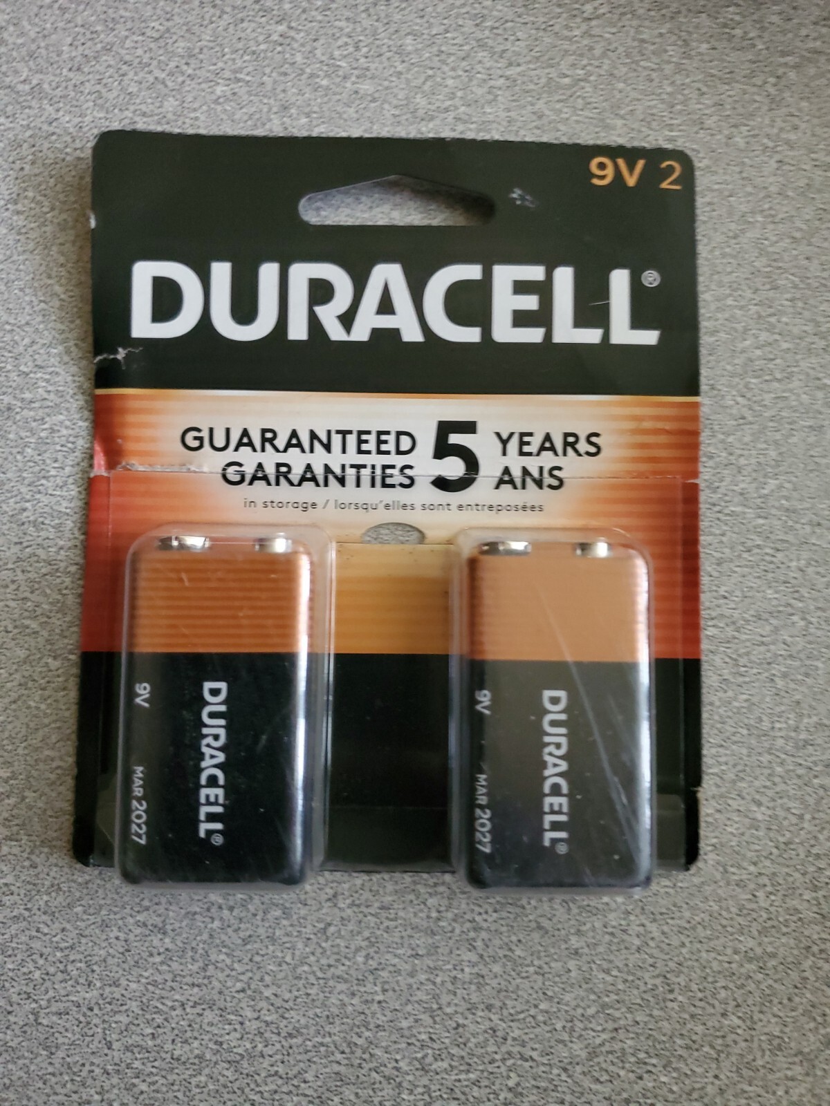 Duracell Coppertop 9V Battery - Pack of 2 41333216010| eBay