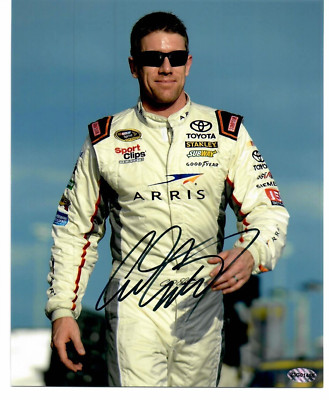 Carl Edwards Nascar Racer Signed 8 x 10 Photo With COA Seal 23G01485 | eBay