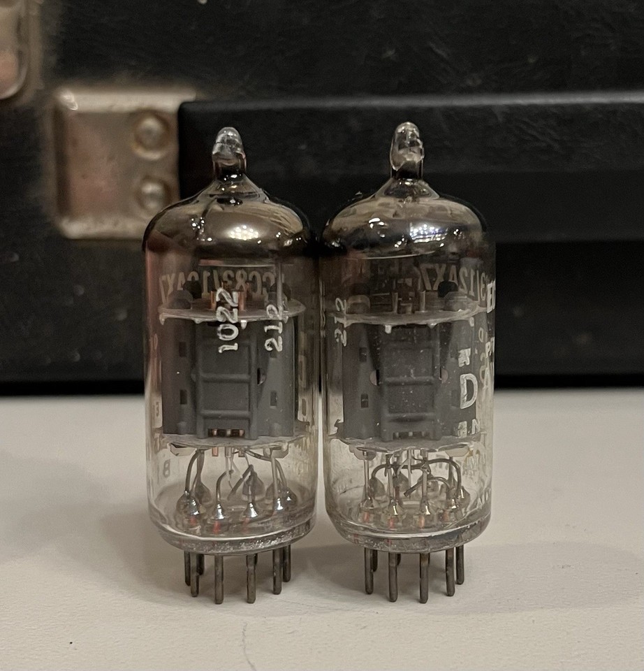 Mullard 12AX7 ECC83 Daystrom Matched Pair Tubes TESTED | eBay