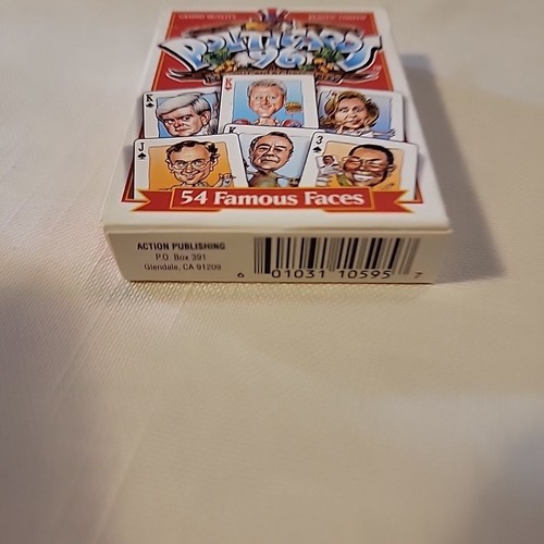 Politics Political 1996 Politicards 54 Famous Faces Set of Playing ...