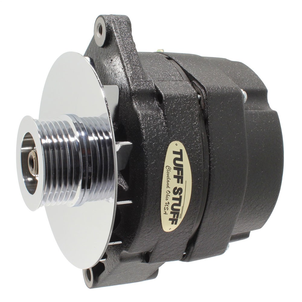 Tuff Stuff Alternator 7127NFBW6G; 10SI 100 Amp Black for 1971-86 Chevy ...