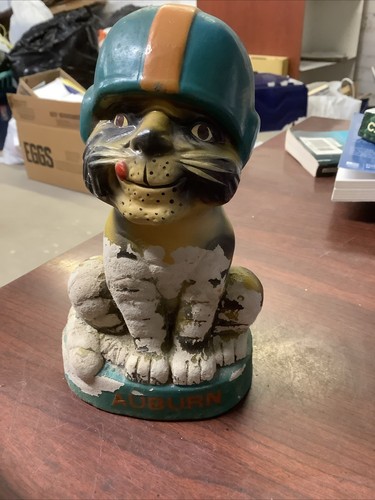 Vintage 1960s Auburn Tiger SEC Mascot Bank - Designed by Quinco; Made ...