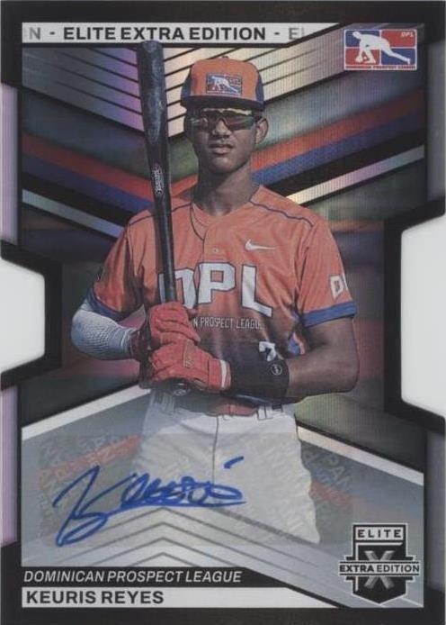 2023 Panini Elite Extra Edition - Keuris Reyes #181 Signatures Die-Cut ...