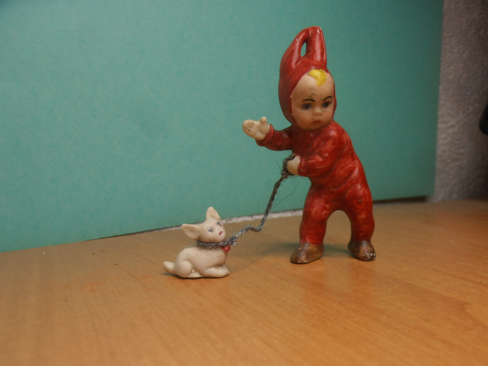 Antique Dolls Germany child in a bunny costume 1910- miniatur | eBay