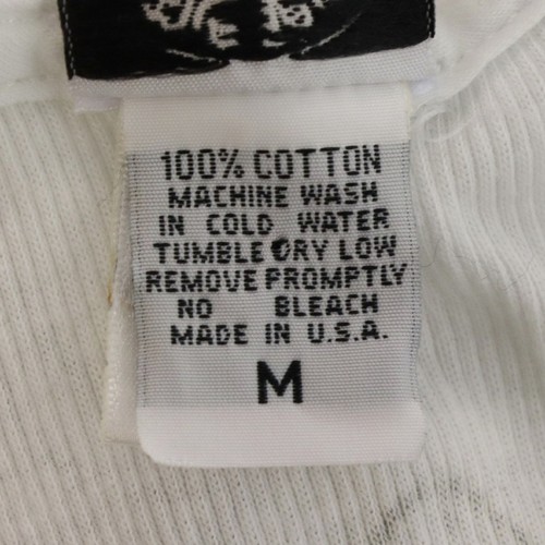 CHROME HEARTS CEM CRS Sematary Cross Back Print Tank Top White Used ...