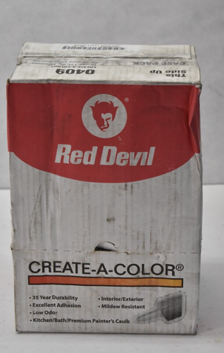 Lot of 12 Red Devil Create A Color Acrylic Tintable Caulk 9.4oz ...