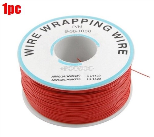 1Pcs 0.25MM Wire-Wrapping Wire 30Awg Cable 250M Red fo | eBay