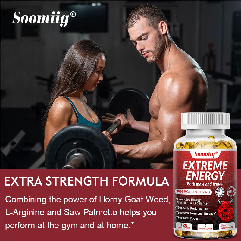 Extreme Energy Capsules For Men & Women - Supports Energy,Strength And ...