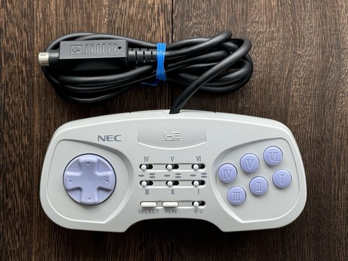 NEC PC Engine HE System OEM Arcade Pad 6 Controller PCE-TP1 Japan | US ...