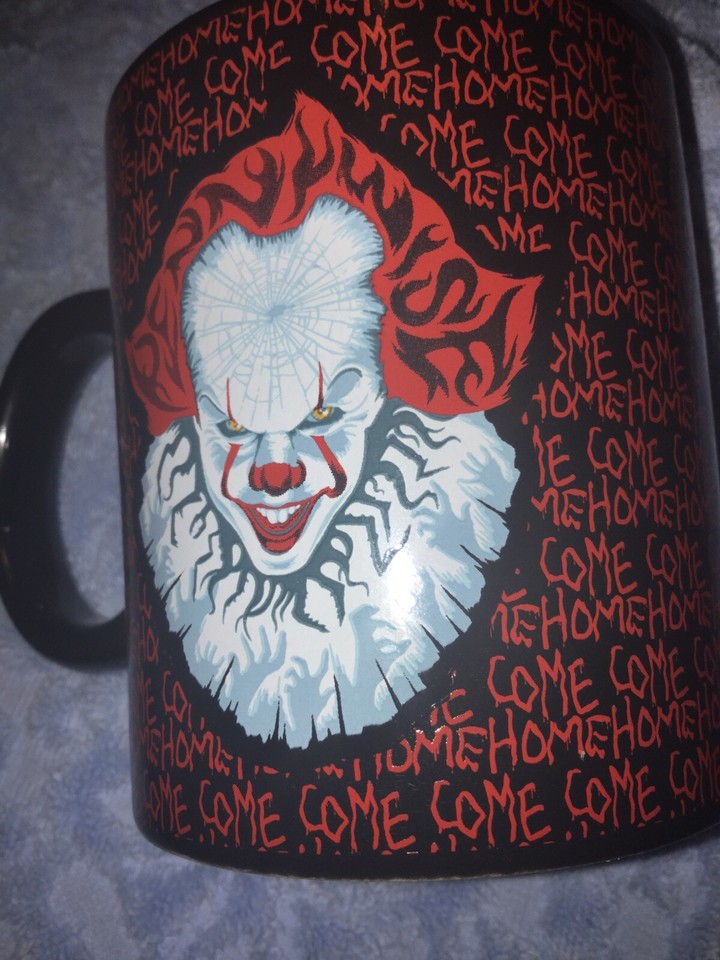 IT Chapter 2 Pennywise Glass Coffee Mug New With Box Rare Horror Clown ...