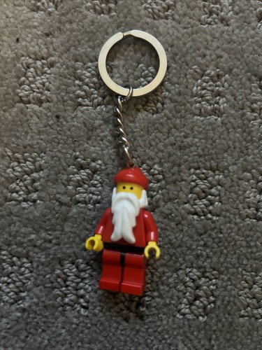 Rare 2000 LEGO Santa Claus minifigure keychain #3953 Christmas Holidays ...