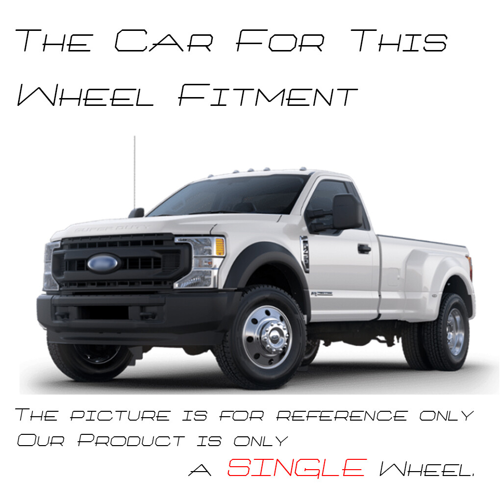 NEW 19.5X6" FORD 99-03 E550 VAN F450 F550 Dually Super Duty Steel Wheel ...