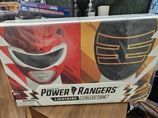 Power Rangers Lightning Red Ranger I with Dragon Shield and Zeo Gold ...