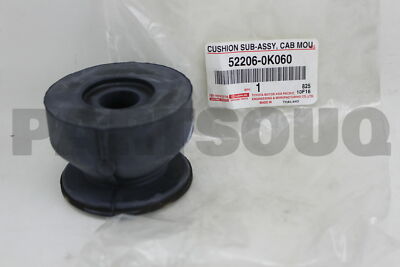Genuine Toyota 522060K060 Cushion Sub-Assy, Cab Mounting, No.4 Lower ...