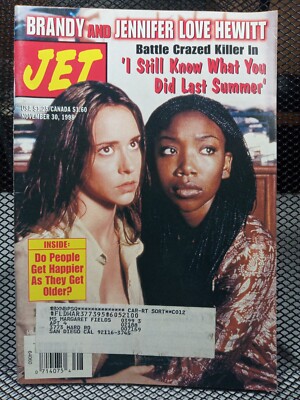 Brandy J. Love Hewitt Last Summer Black Americana JET Magazine November ...