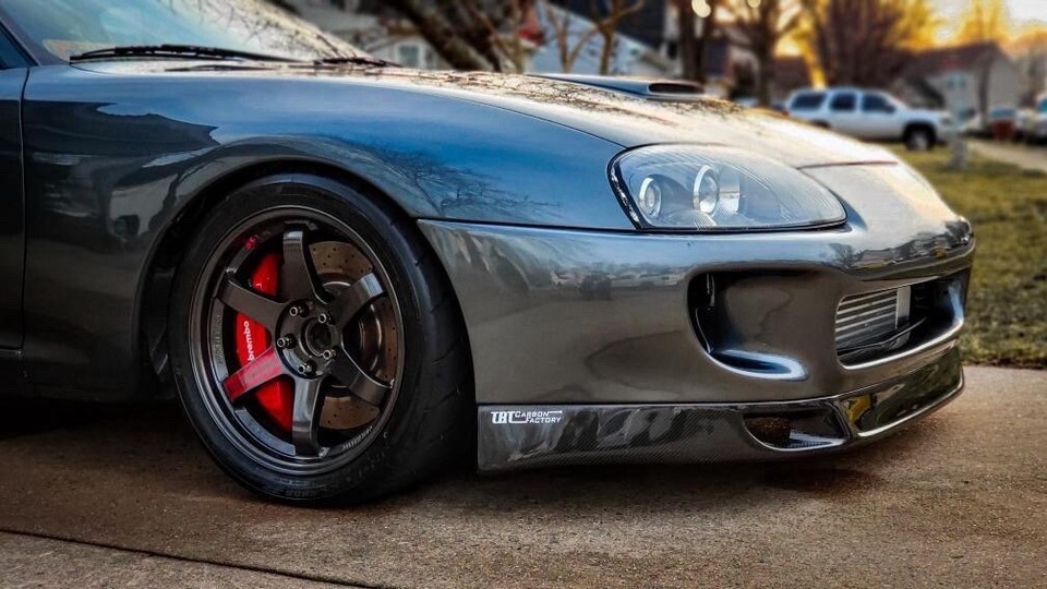Carbon Fiber Greddy- RMM Style Front Lip for Supra Mk4 1993-2000 | eBay