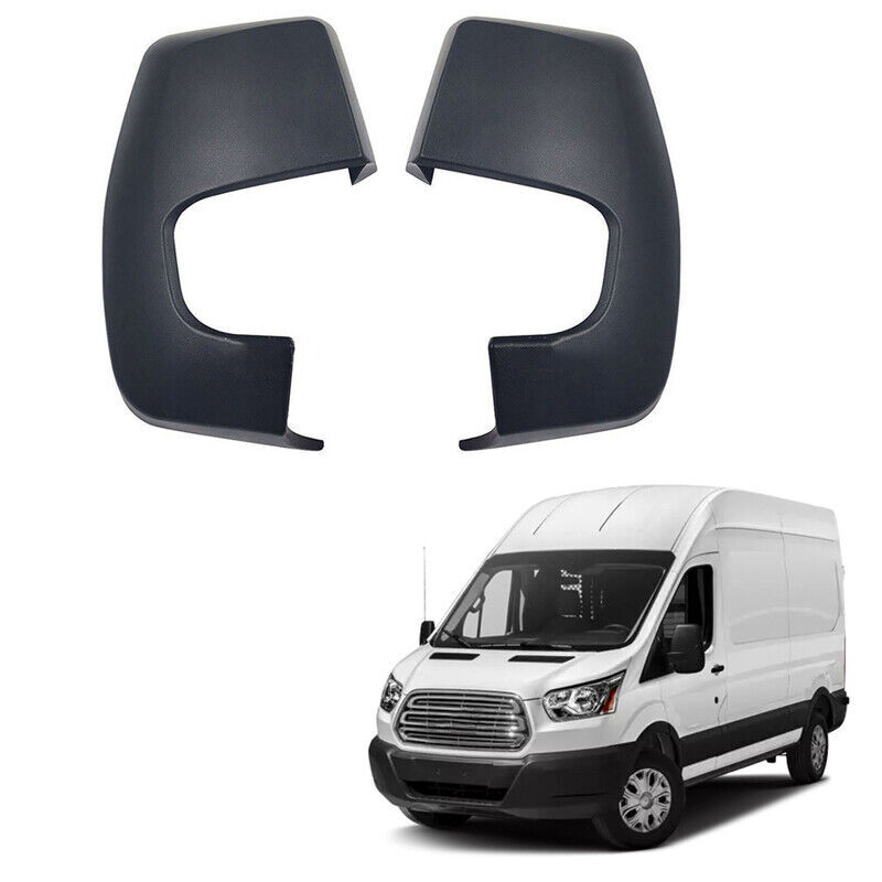 Pair Wing Mirror Cover FIT Ford Transit Custom 2012-2019 For Ford ...